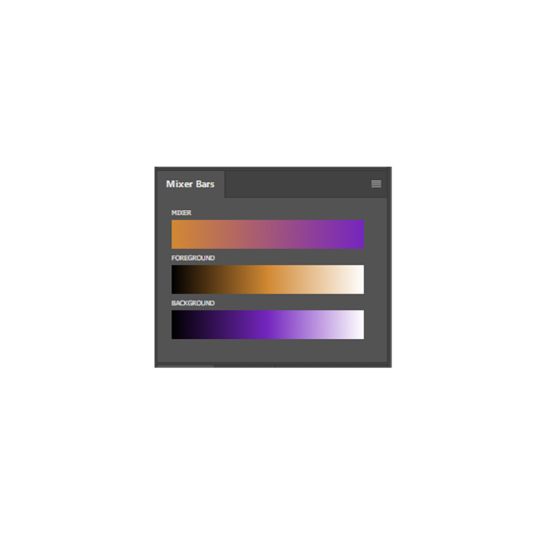 Mixer Bars Photoshop Extension - Hughdidit